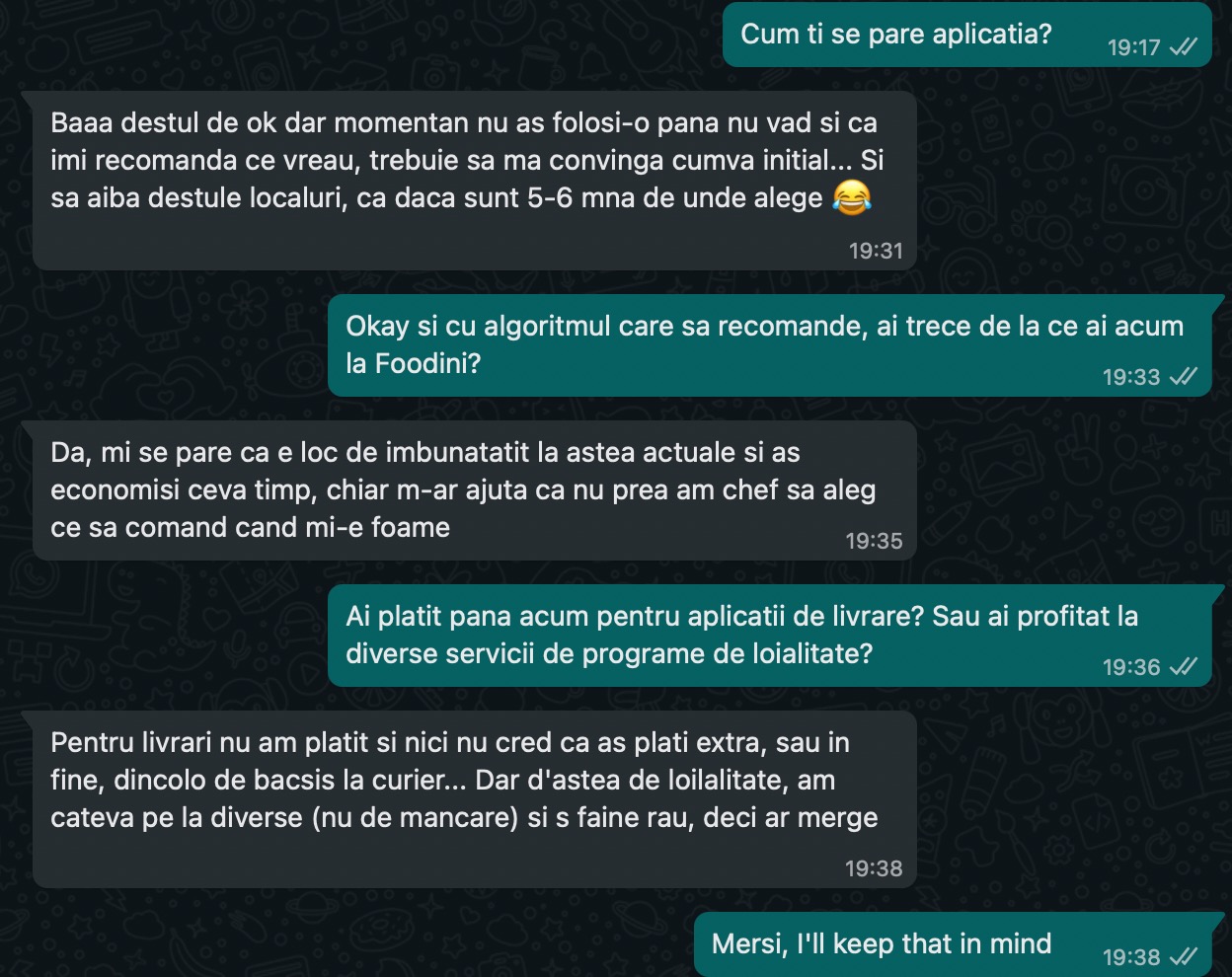 Foodini - Eating Out Assistant